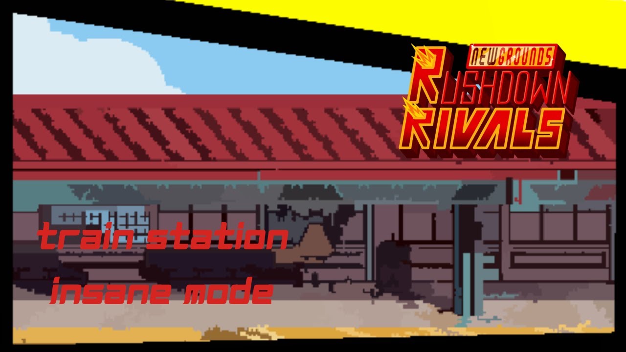 Newgrounds Rushdown Rivals - Train Station (Insane mode) - YouTube