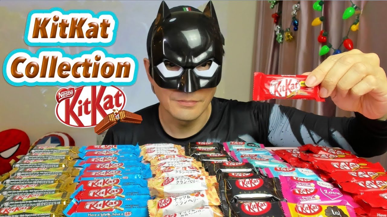 KitKat Collection Party MUKBANG 먹방 Eating Show - YouTube