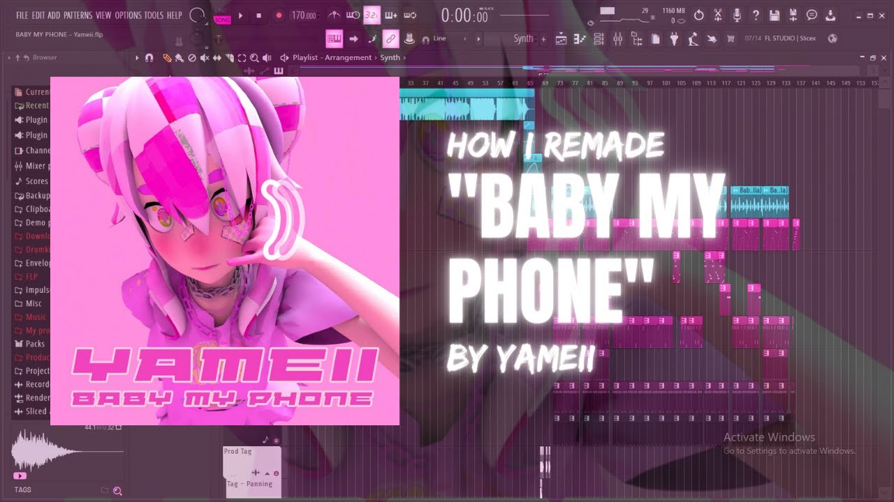 How I remade "Baby My Phone" by Yameii | 96% Accurate - YouTube