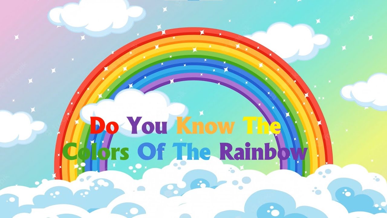 Rainbow Colors ( Let's Learn The Rainbow Colors ) - YouTube
