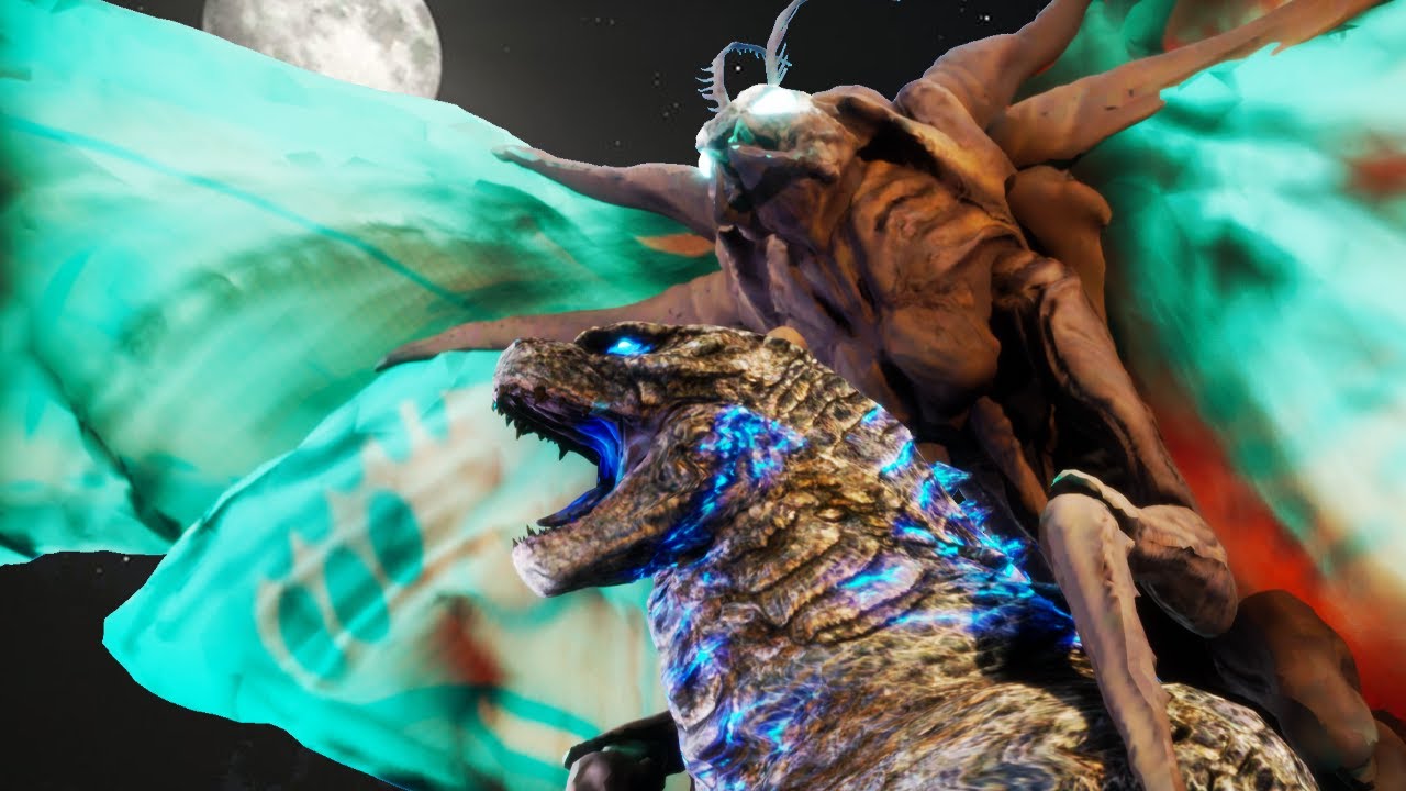 MOTHRA HAS RISEN! Godzilla KOTM Mod - Ark Survival Evolved Modded - YouTube