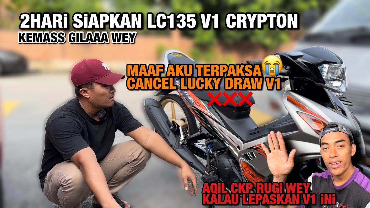 2 HARi SiAPKAN LC V1 Crypton | JADi BUAT LUCKYDRAW 😭 - YouTube