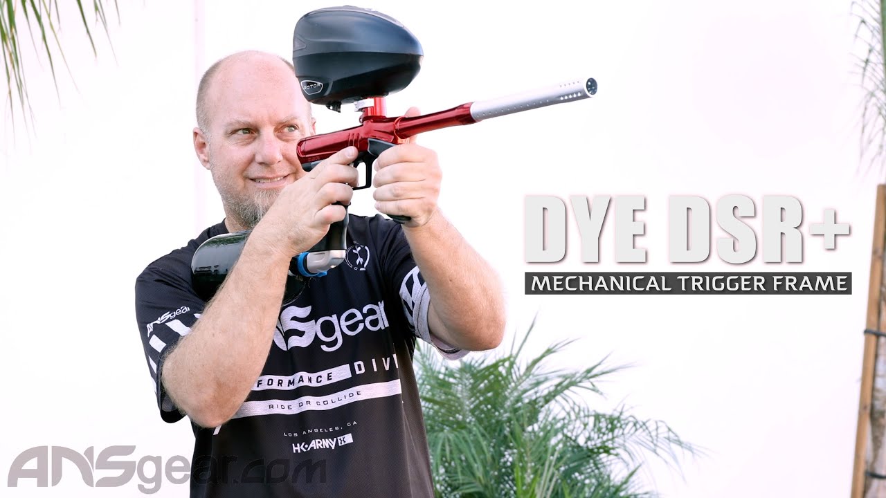 Dye DSR+ Mechanical Trigger Frame - Shooting - YouTube