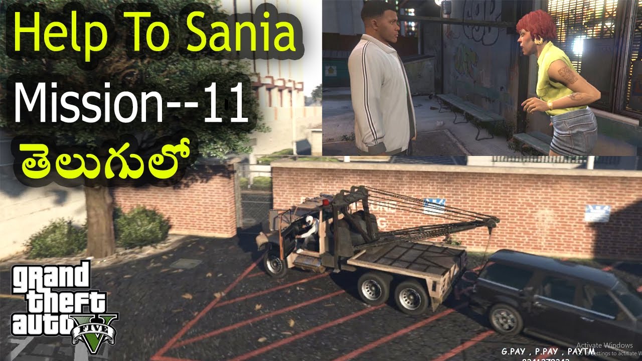GTA 5 ------- 11TH MISSION Truck Mission @Bharath adda - YouTube