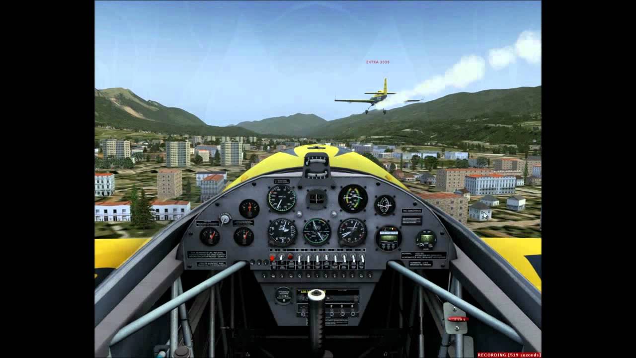 Aerobatic Training | FSX | Extra 300S | 1080HD | - YouTube