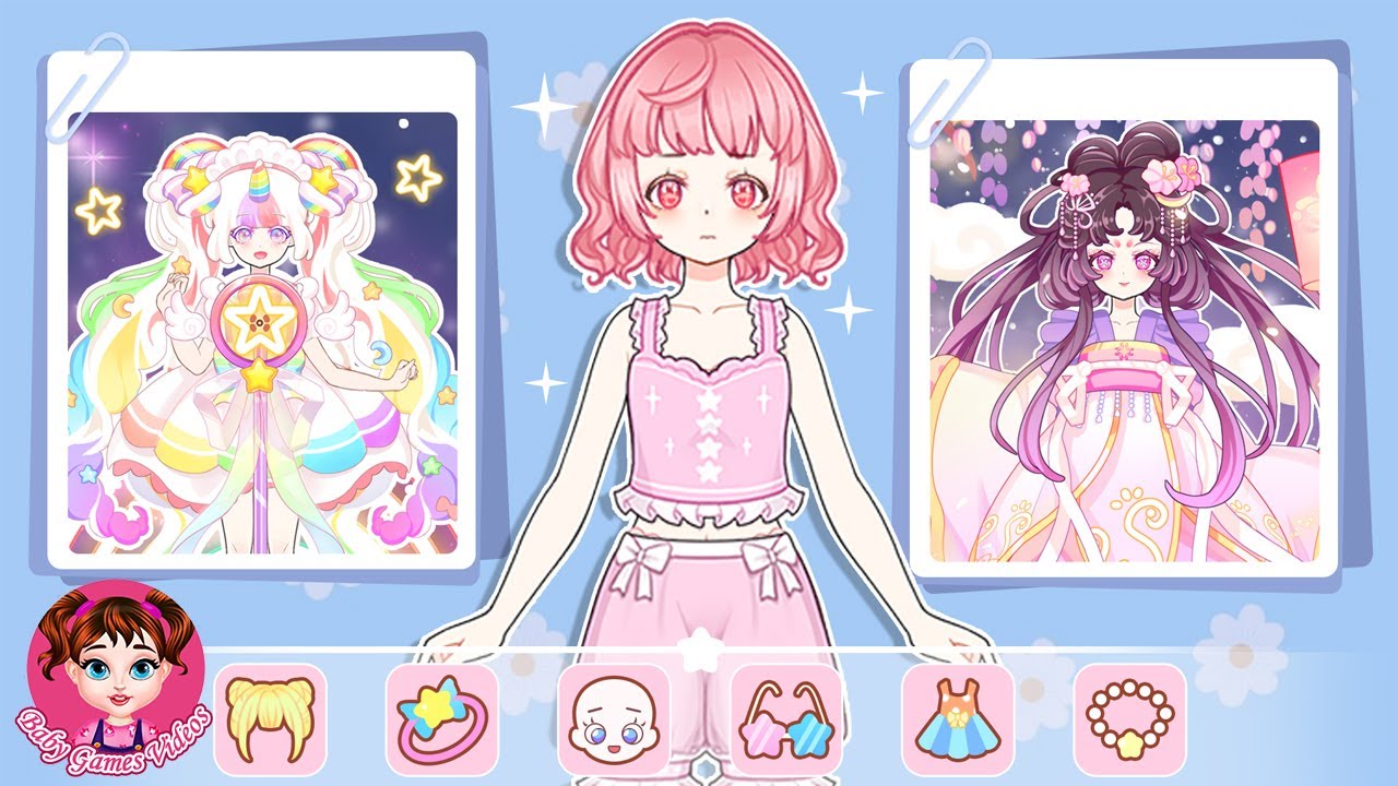 Princess Dress Up Games Girls Games Youtube DIY Fashion Girl Game #3