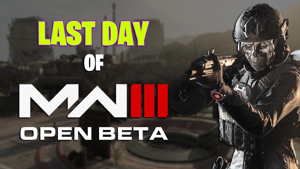 MW3 OPEN BETA Last Few Hours | Modern Warfare 3 Gameplay - YouTube