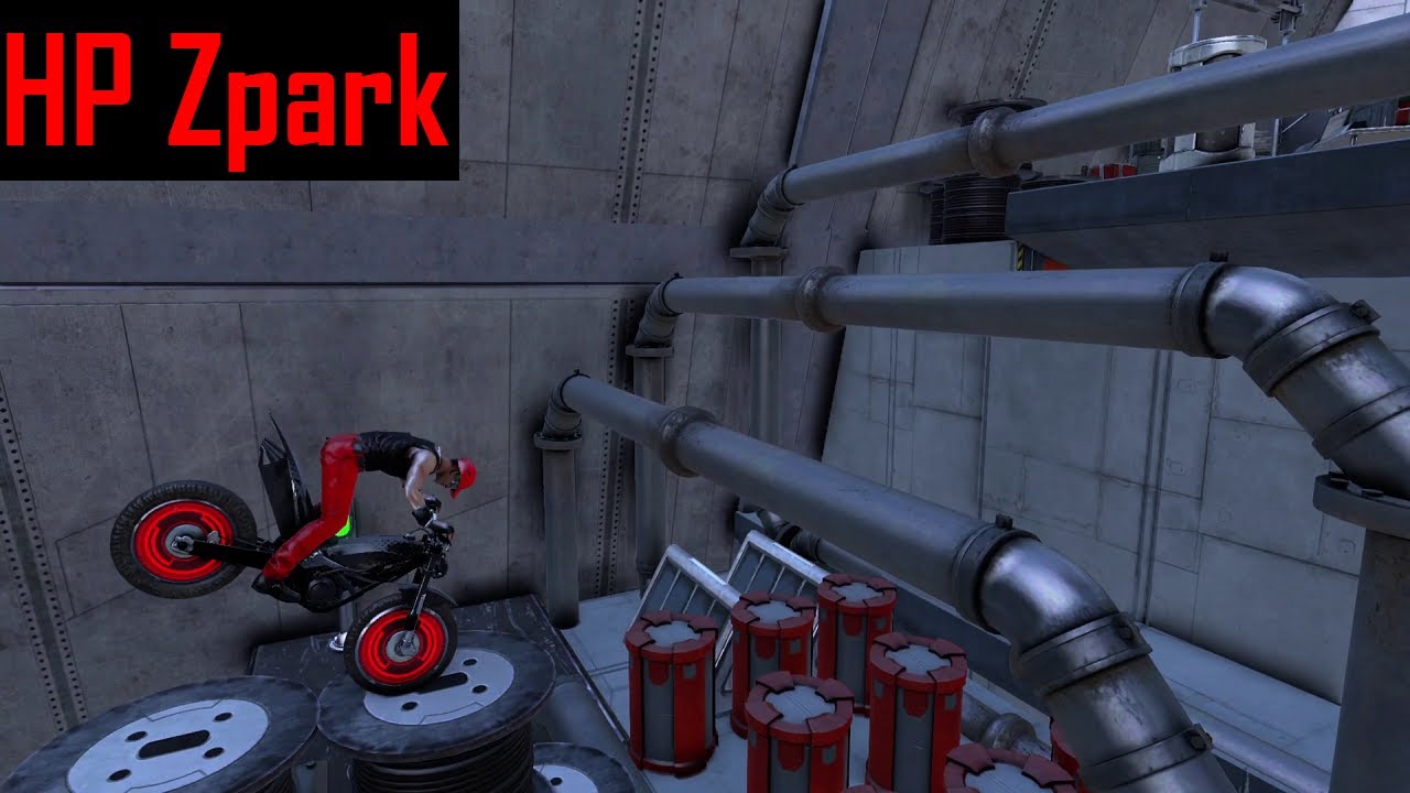 Trials Fusion - HP Zpark - [Ninja Level 3] - YouTube
