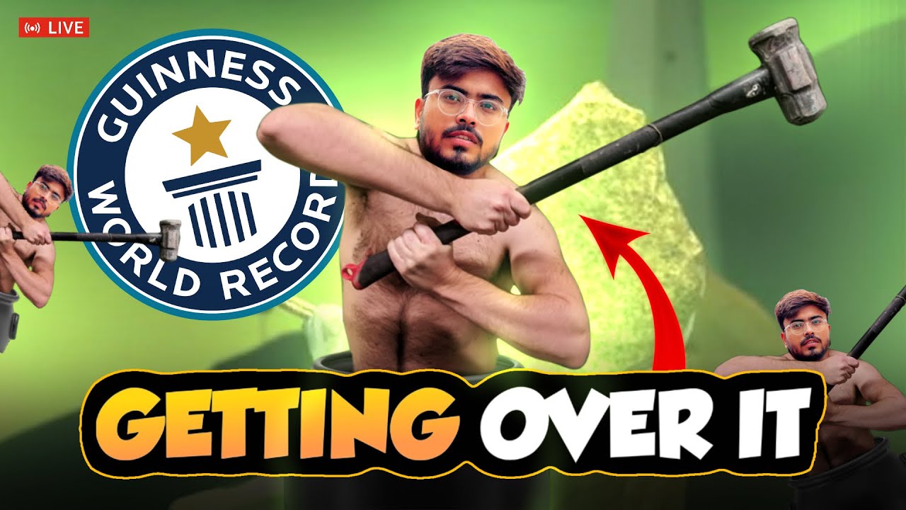 CAN I COMPLETE THIS GAME ?? | GETTING OVER IT GAMEPLAY #1 - YouTube