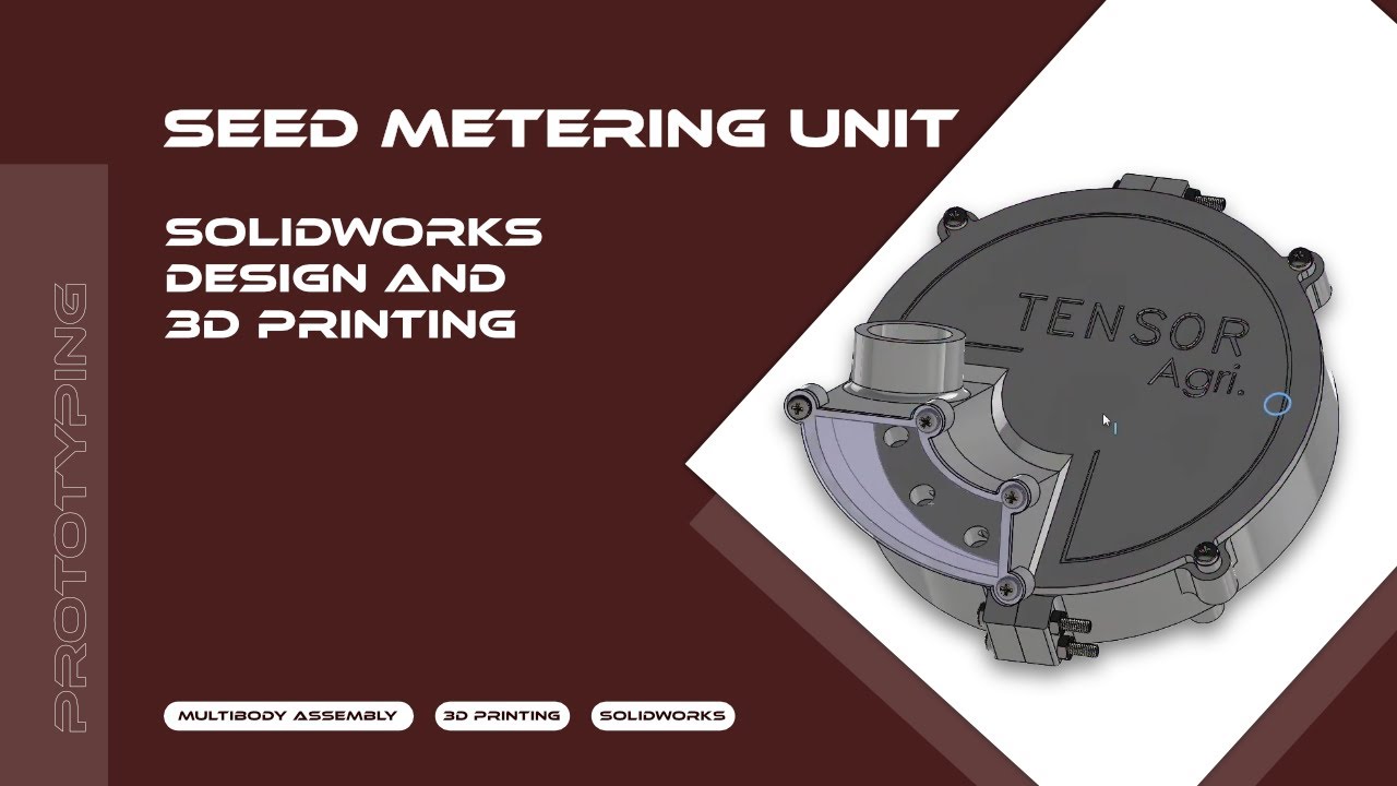Seed metering unit | Agricultural Purposes #solidworks #simulation # ...