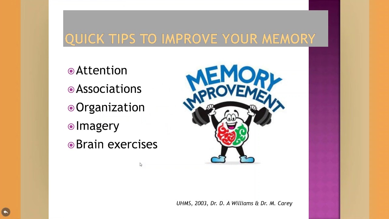 Memory And Aging - YouTube