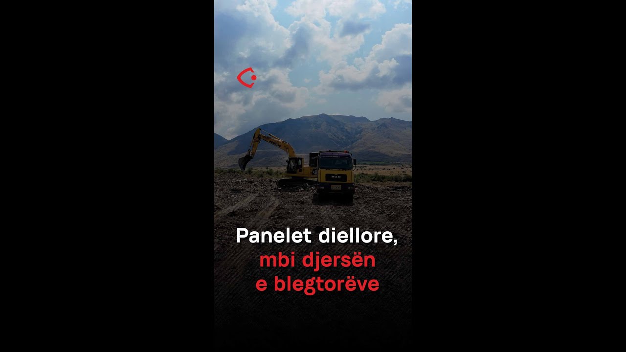 Kolonjë: Panelet diellore, mbi djersën e blegtorëve - YouTube