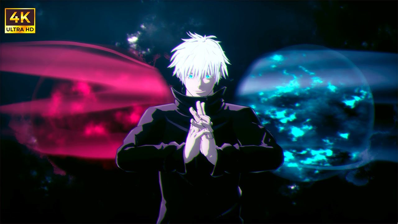 Satoru Gojo Use Hollow Purple on Hanami in Jujutsu Kaisen Cursed Clash ...