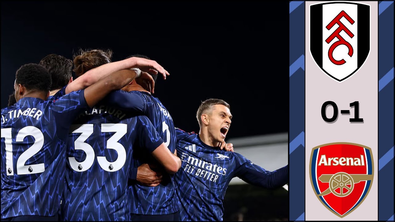 Arsenal Set Piece Wins it AGAIN!! Arsenal vs Fulham Match Reaction ...