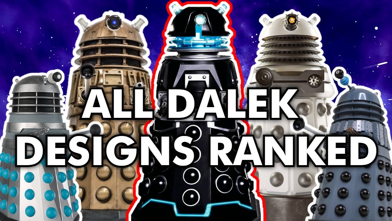 Every Dalek Design Ranked From Worst to Best | Doctor Who Tier List ...