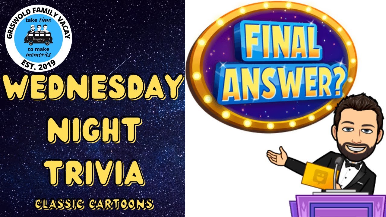 Wednesday Night Trivia : Classic Cartoons - YouTube