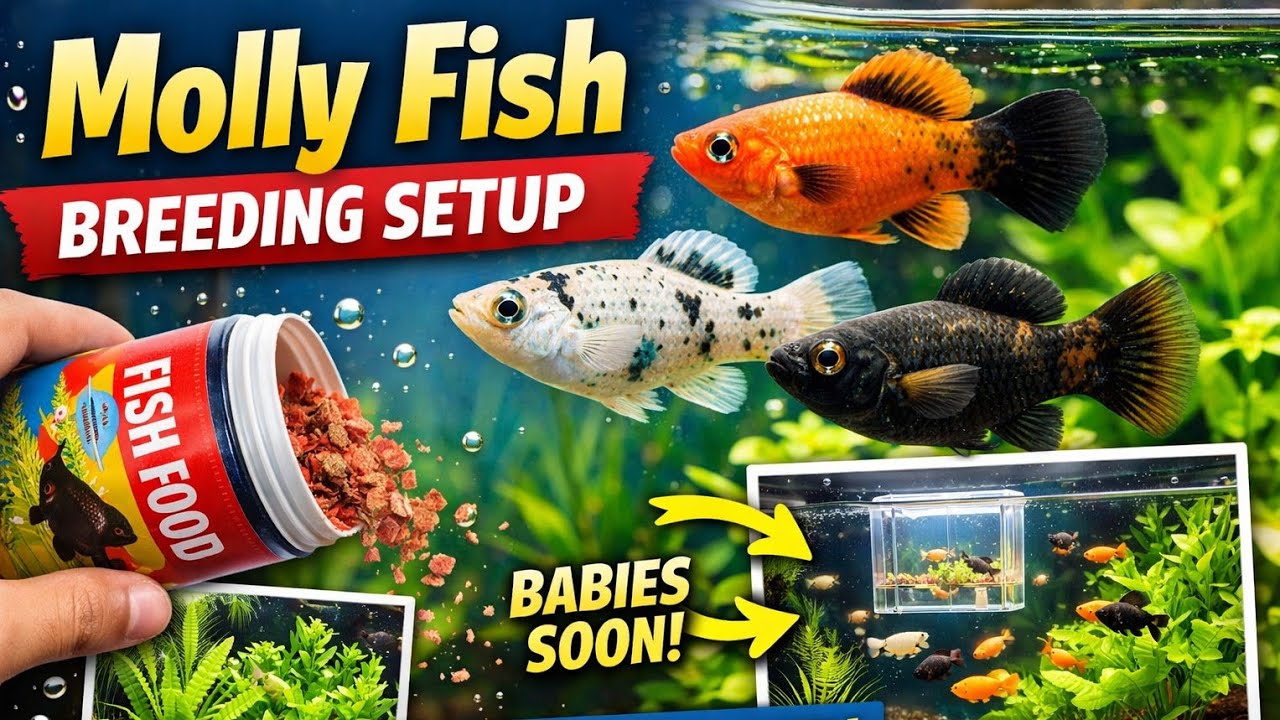 How to Breed Molly Fish in Tamil | Beginner Friendly Guide - YouTube