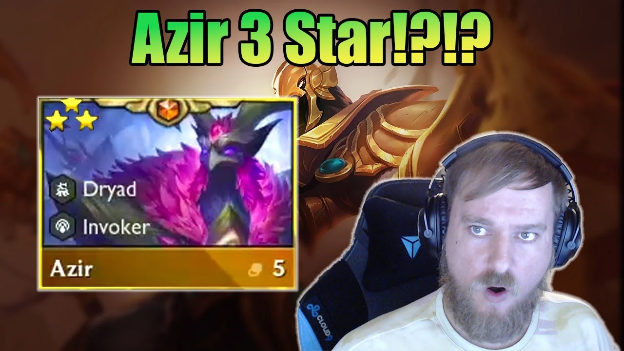 Fated Dryads With A 3 Star Azir! | TFT Set 11 Pengu Party 14.13 - YouTube