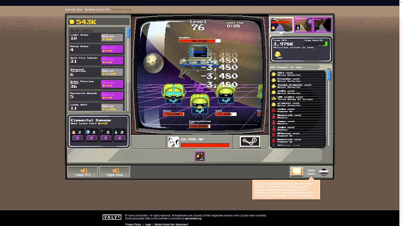 Steam Monster Summer Game 2015 - Gameplay - YouTube