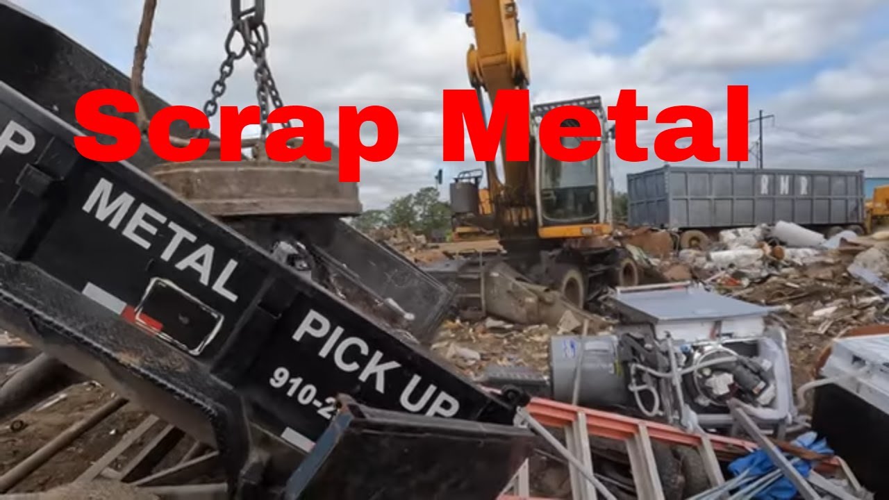 I Had Help Cleaning Up My Scrap Metal Yard and a trip to the Scrap Yard ...