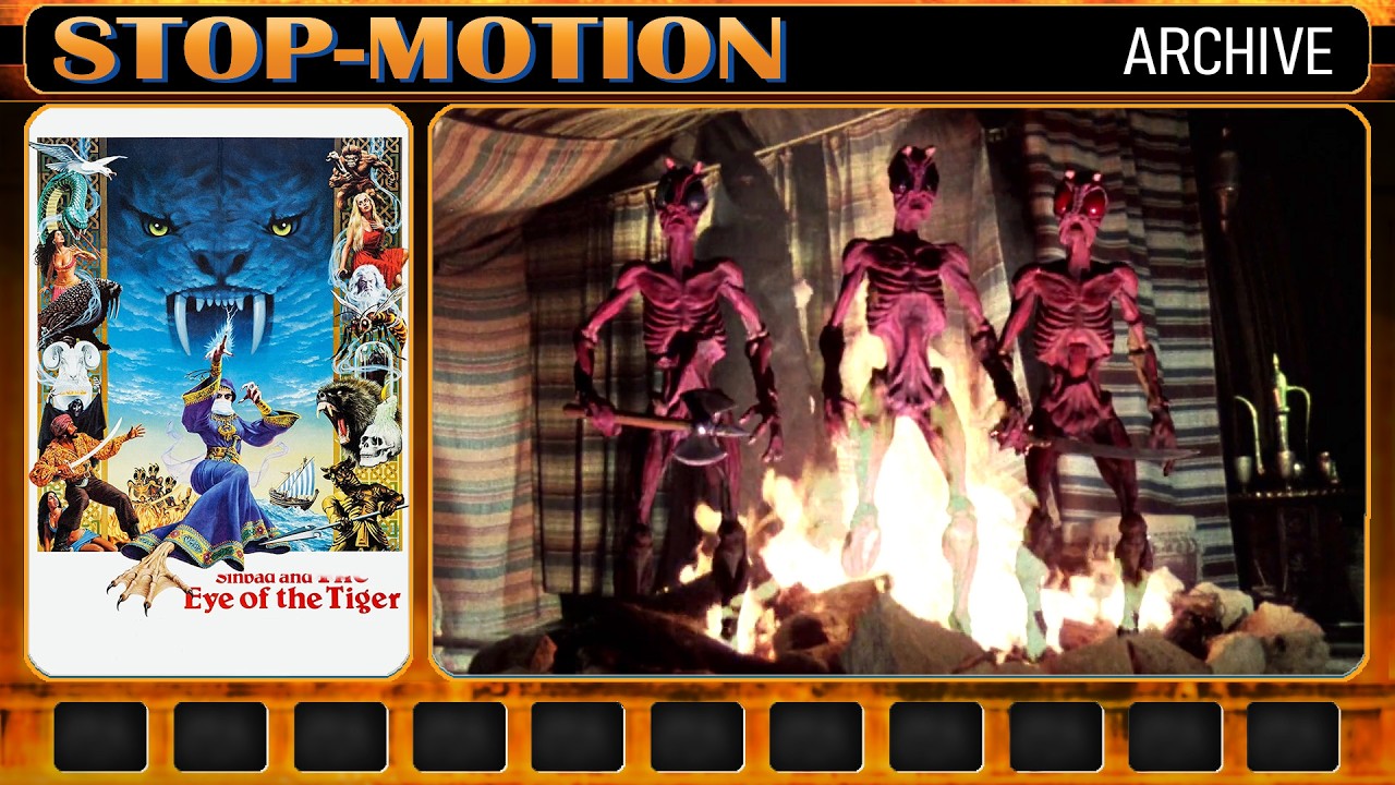 Sinbad and the Eye of the Tiger (1977) Stop-Motion shots part 1 - YouTube
