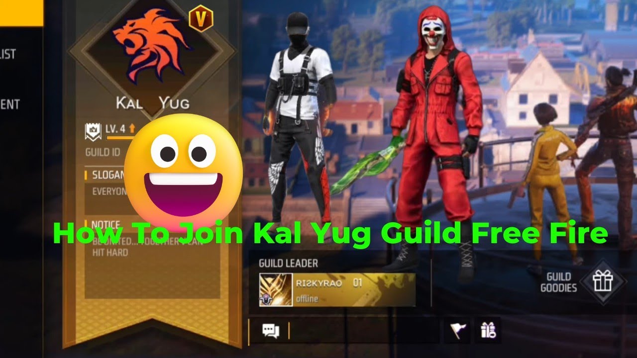 How To Join Kal Yug Guild Free Fire | Faster Trick For Guild Join Free ...