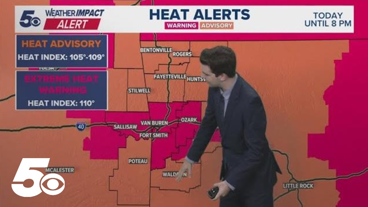 Weather Impact Alert | High temperatures prompt warnings - YouTube