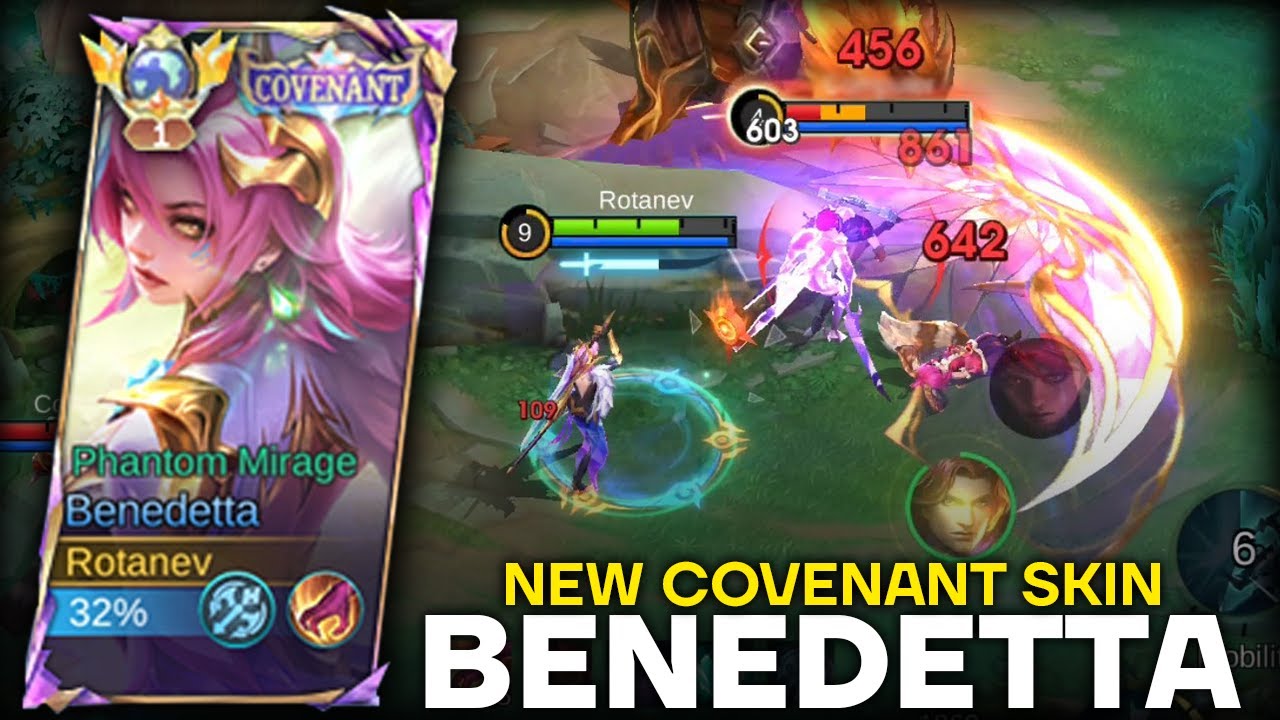NEW COVENANT Skin: BENEDETTA "Phantom Mirage" Full Effect | Mobile ...