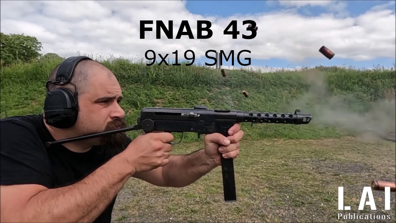 FNAB-43 : full automatic shooting (with slow motion) - YouTube
