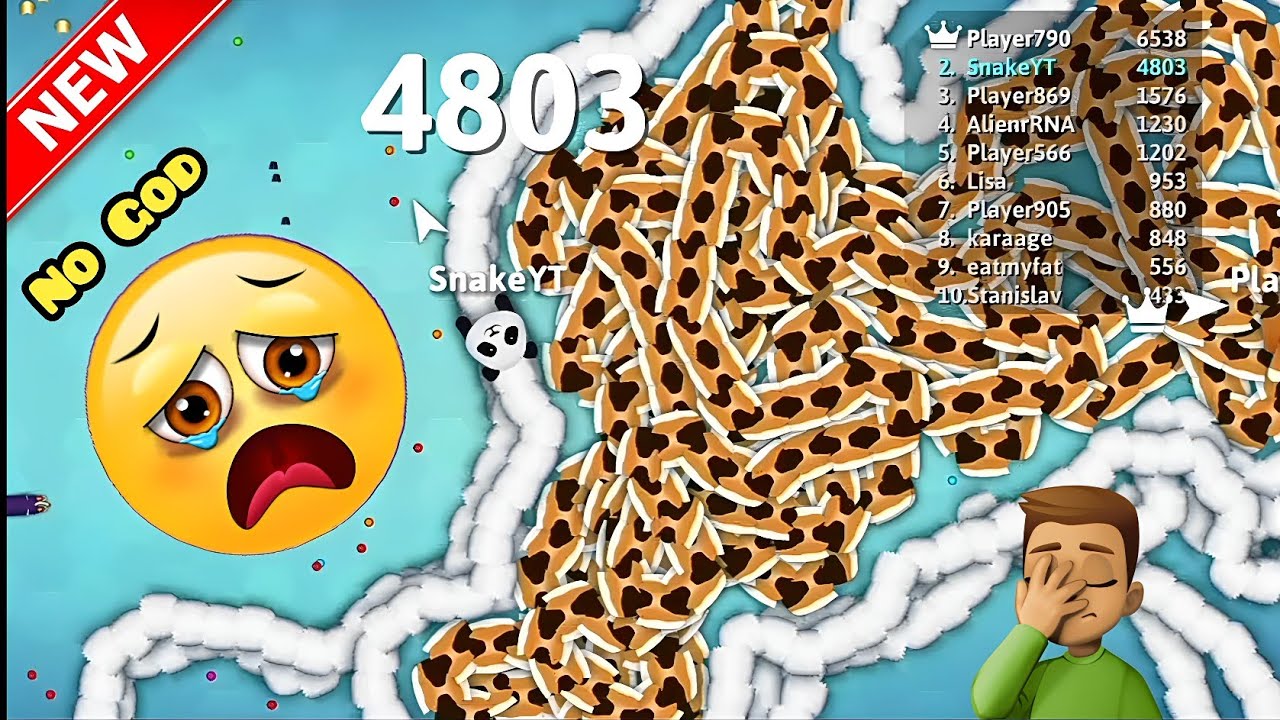 Snake.Io Sad Moment! Epic Snake.Io Gameplay - YouTube