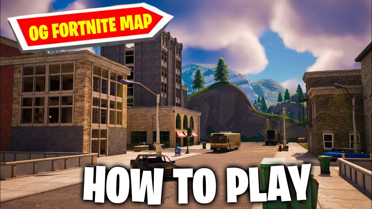How to Play the OG Fortnite Map (Creative 2.0) - YouTube