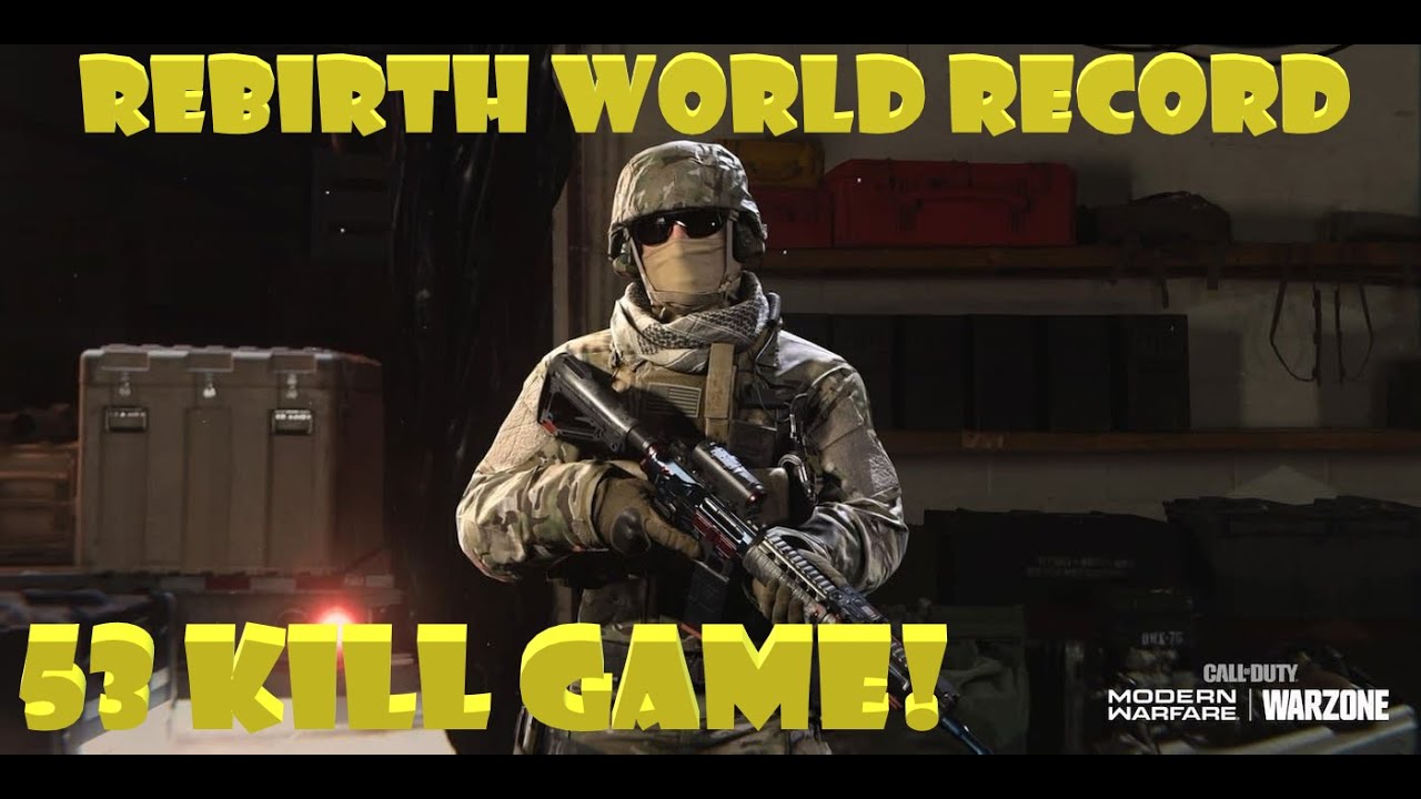 REBIRTH KILL WORLD RECORD! (53kills) - YouTube