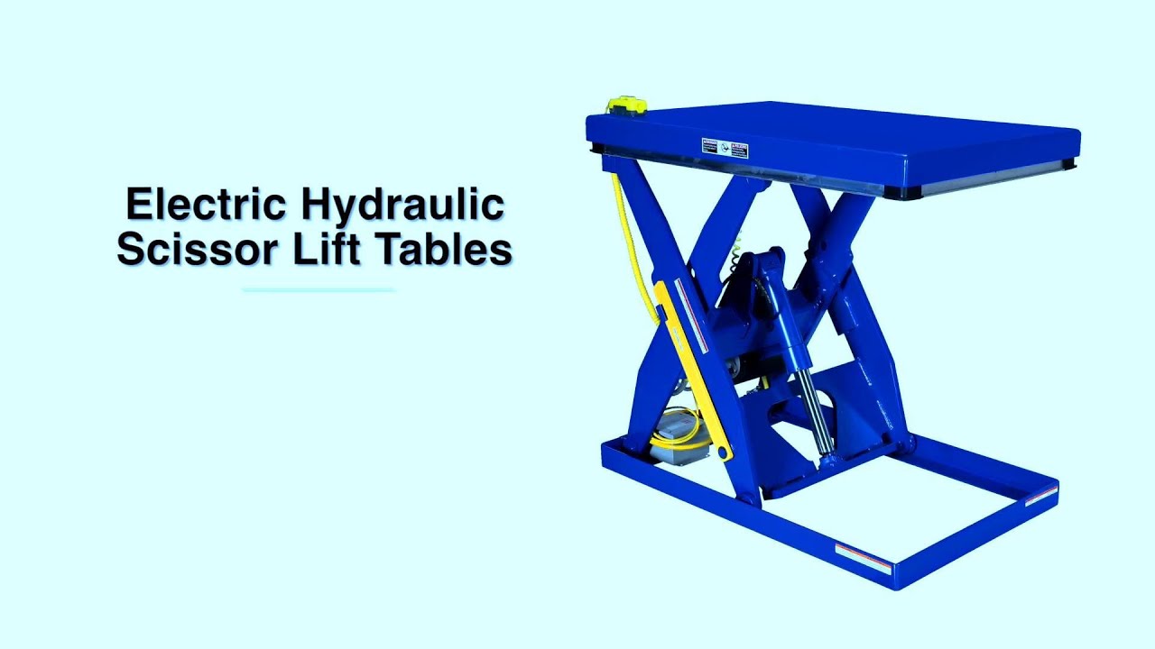 Electric Hydraulic Lift Table: The Lab Efficiency Game Changer - YouTube