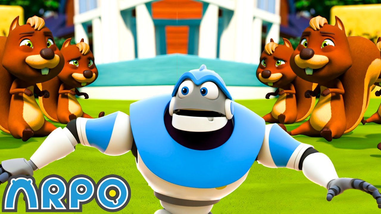 We Are Super Squirrel Pals | ARPO | Kids TV Shows | Cartoons For Kids ...