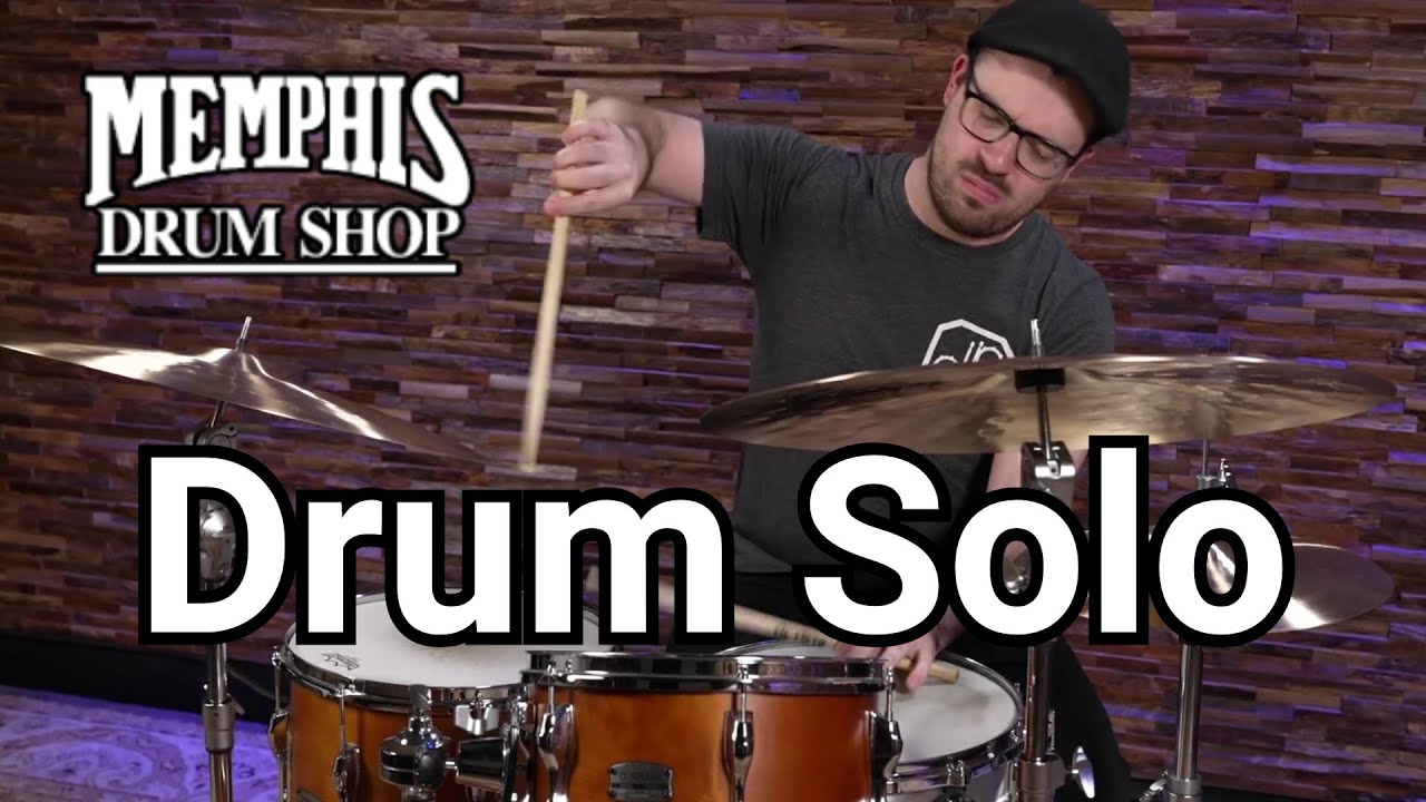 Open Drum Solo - Live at @memphisdrumshop !!! - YouTube