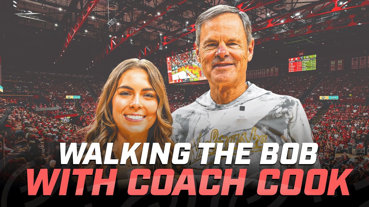 Inside the Bob Devaney Center With John Cook | Nebraska Volleyball Behind the Scenes - YouTube
