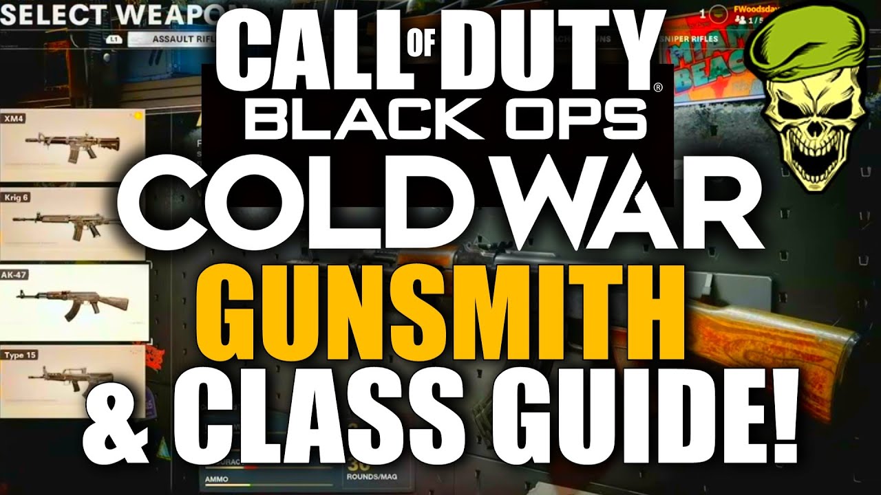 Black Ops Cold War GUNSMITH & CREATE A CLASS GUIDE! (This is INSANE ...