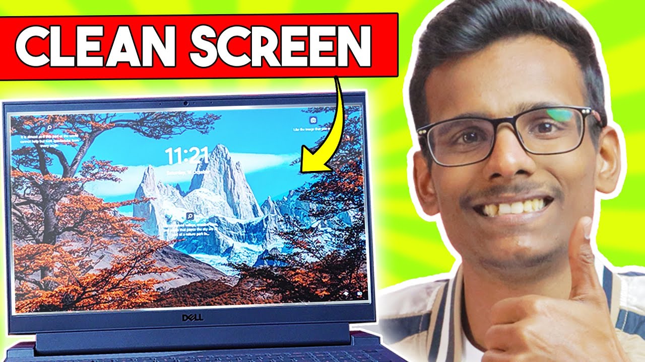 How to Keep Your Dell G15 Laptop Display CLEAN! - YouTube