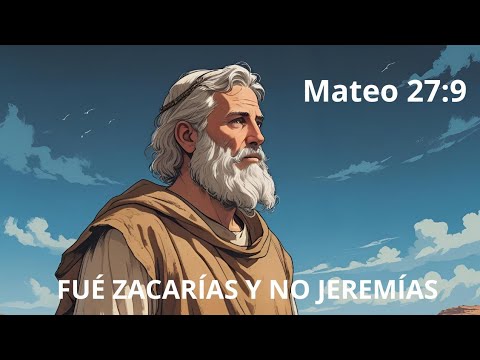 Fué Zacarías y no Jeremías - YouTube
