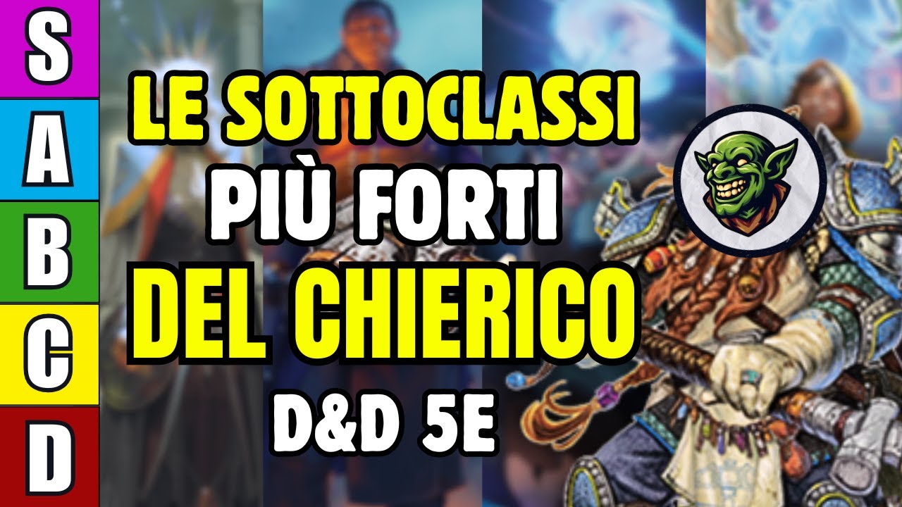 Le Sottoclassi del CHIERICO - Guida completa D&D 5e - YouTube
