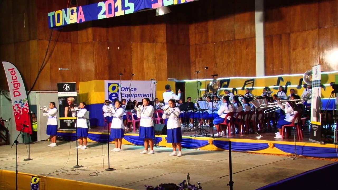 Queen Salote College Brass Band - Entertainment Item - YouTube