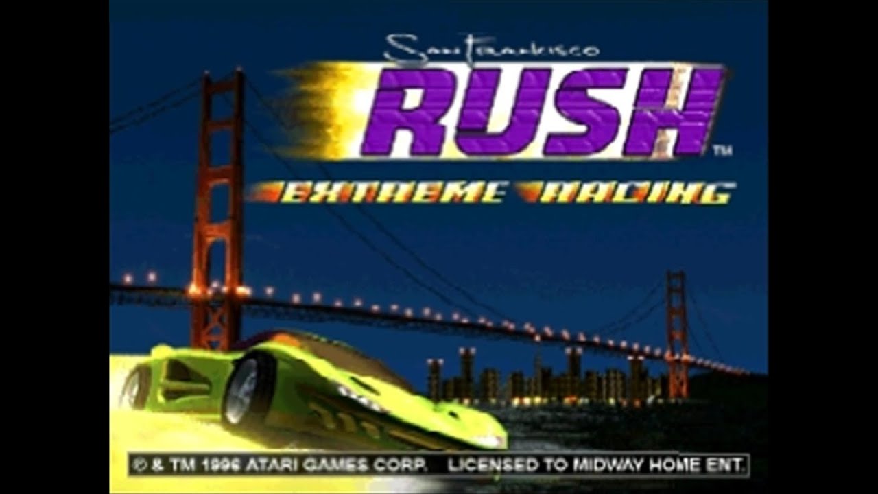 N64 San Francisco Rush Extreme Racing Main Menu - YouTube