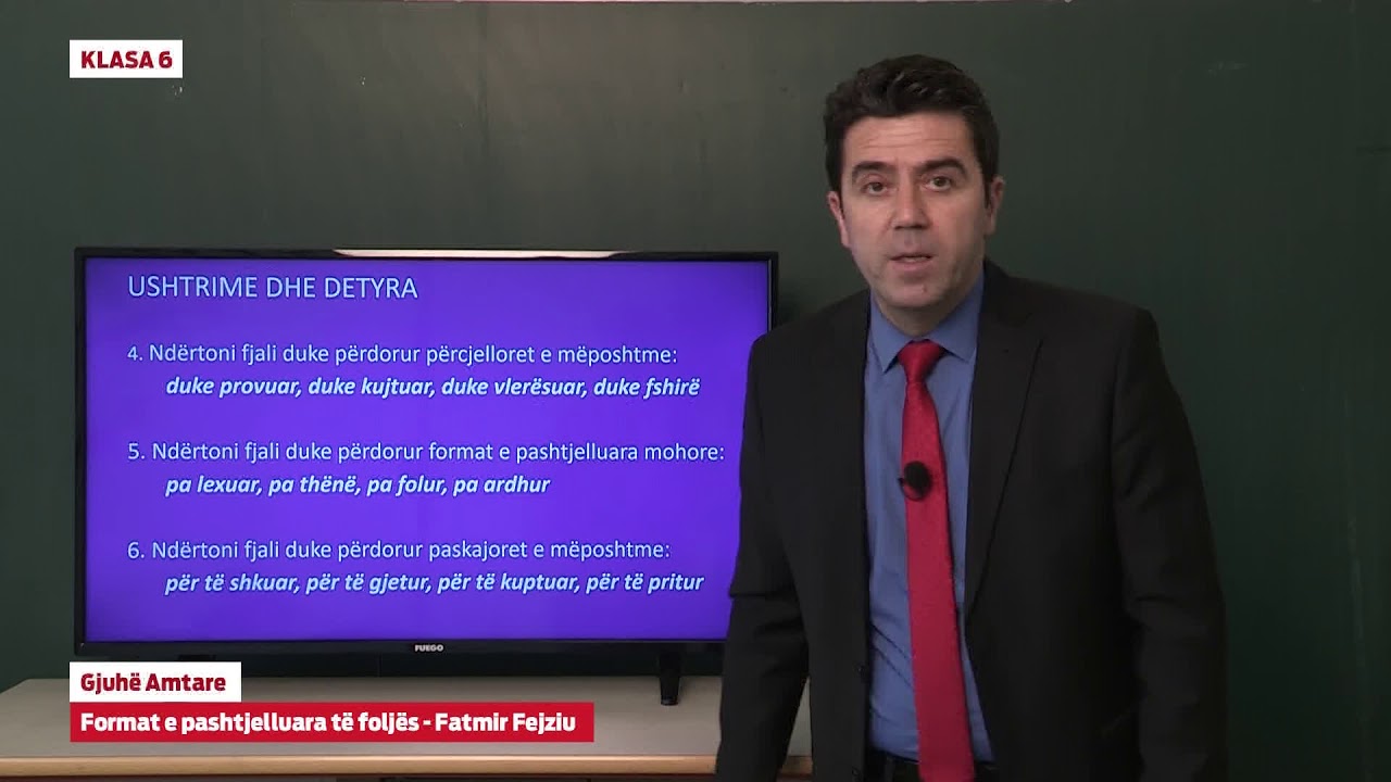 e-Mesimi kl.6 - 08.04.2020 - YouTube