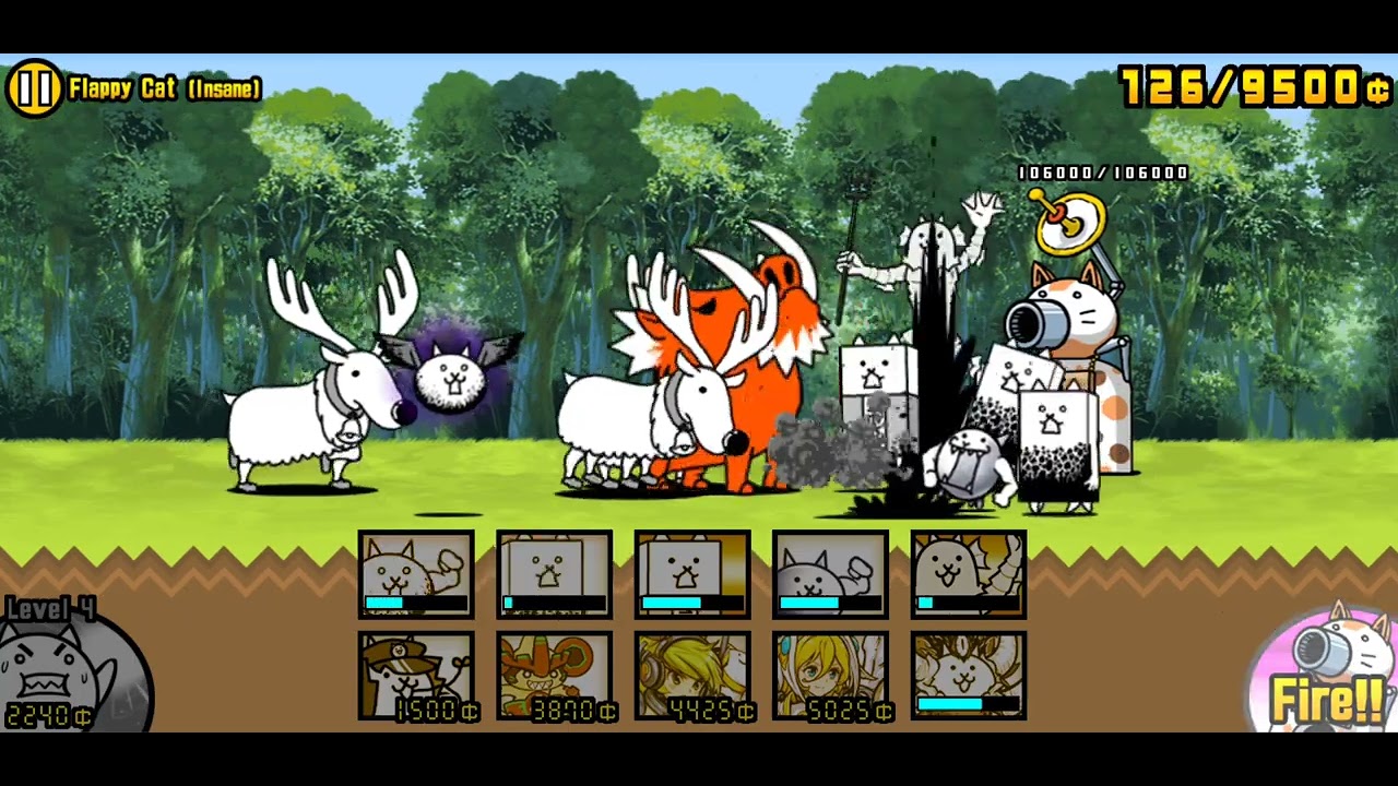 The battle cats obtaining crazed bird cat - YouTube