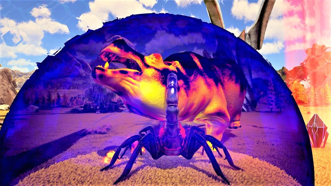 ASCENSION ARENA BATTLE & ALPHA GIGA! ARK SURVIVAL EVOLVED (PUGNACIA ...