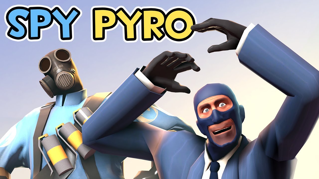 Queria JOGAR de SPY, mas tive que ir de PYRO no Team Fortress 2! - YouTube