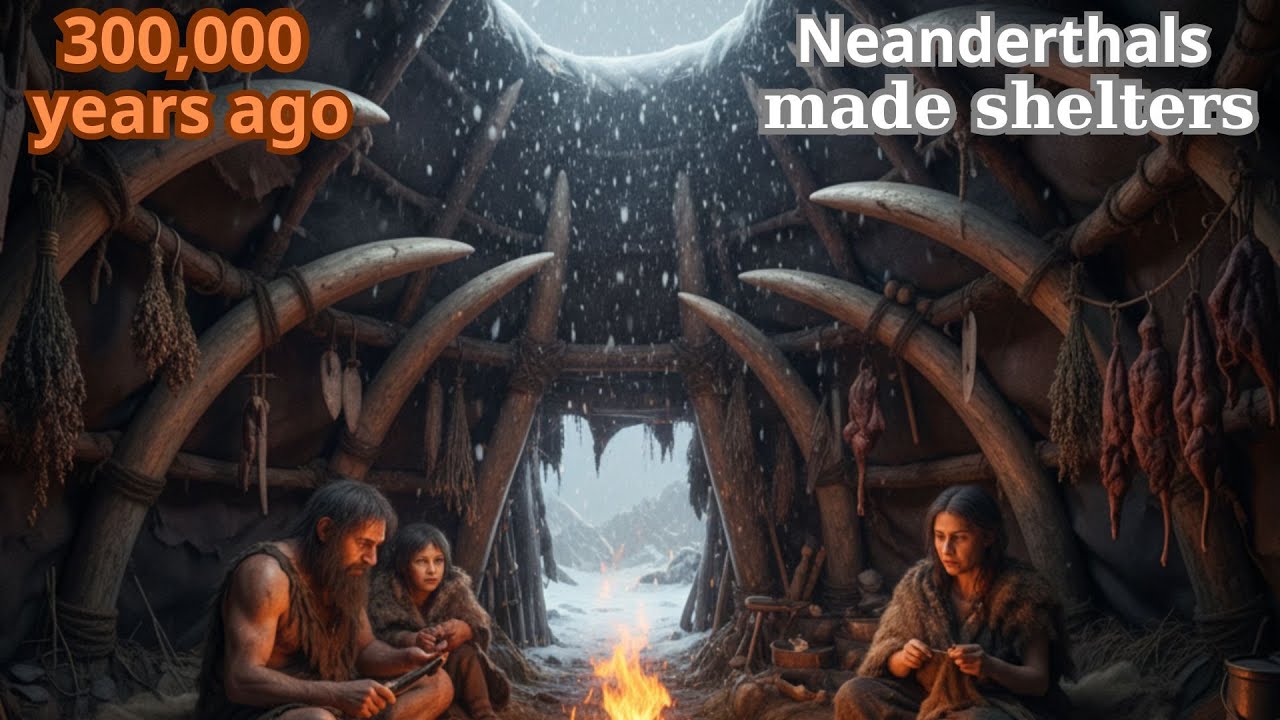 Neanderthal Shelters | Engineering Survival in Extreme Cold - YouTube