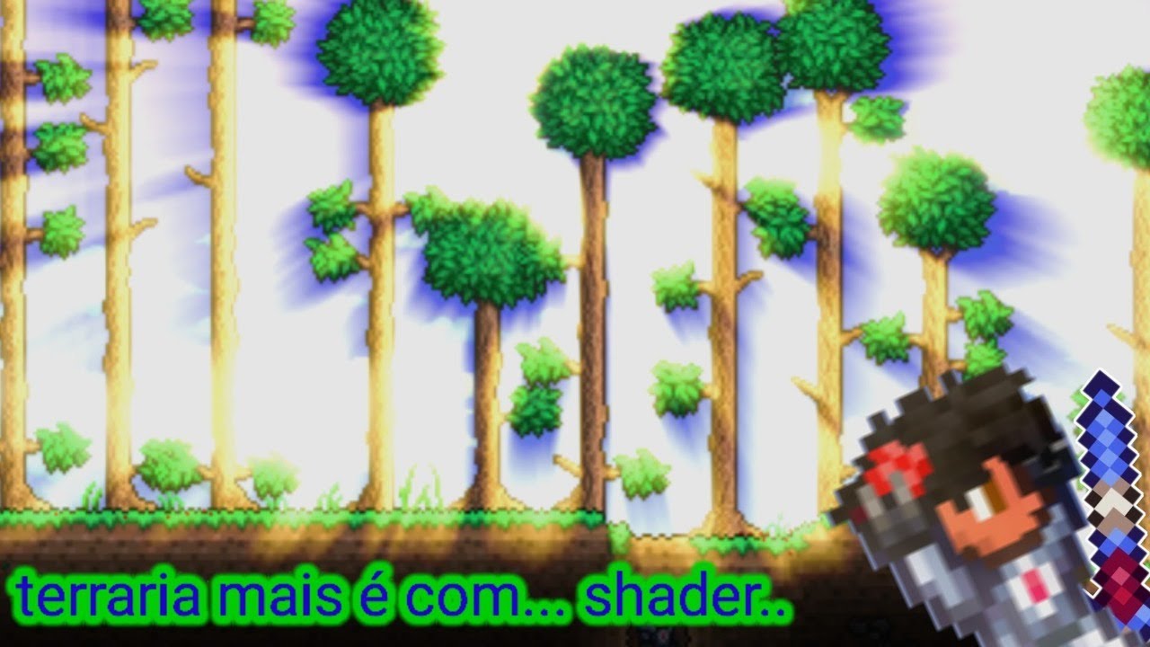 terraria mais com... Shader... - YouTube