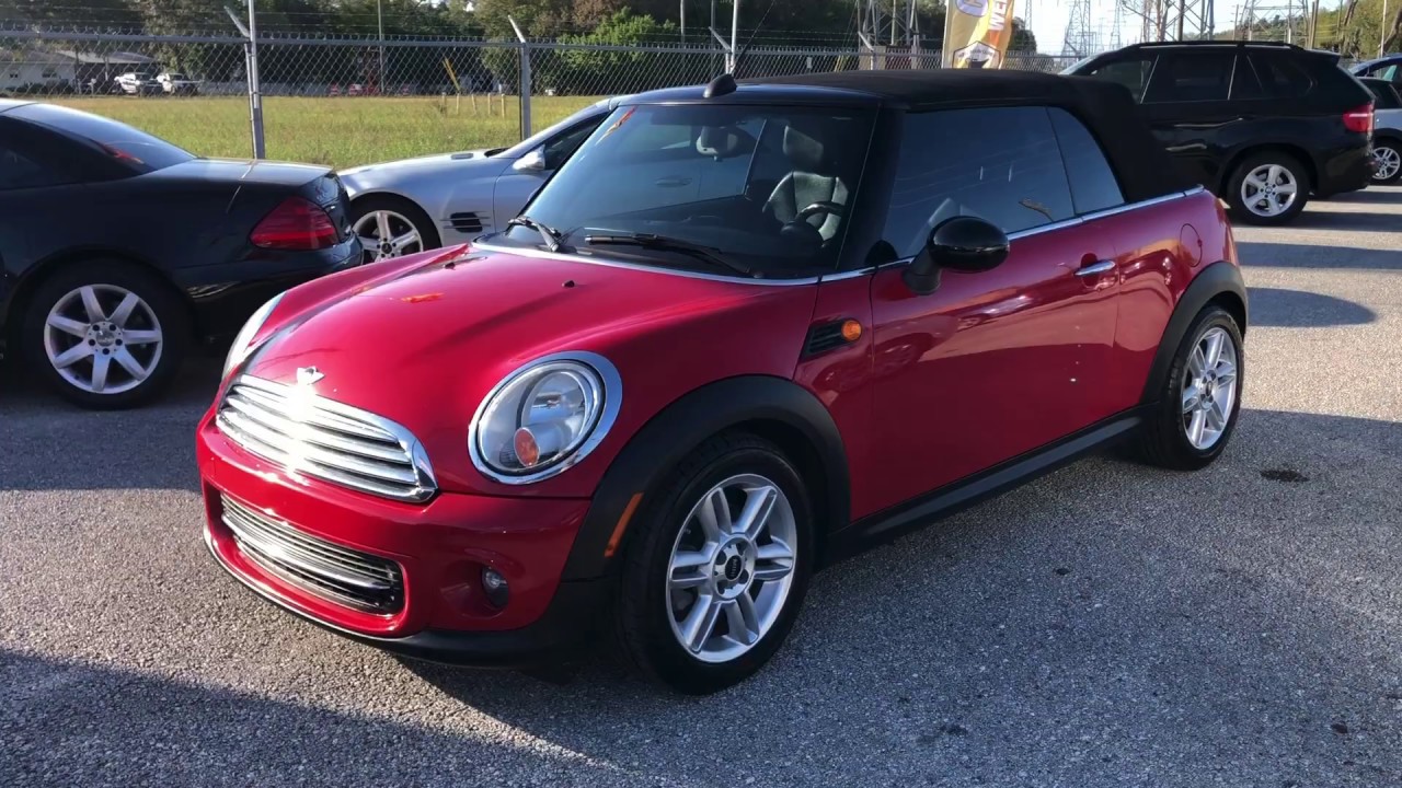2014 MINI COOPER CONVERTIBLE HATCHBACK *** - YouTube