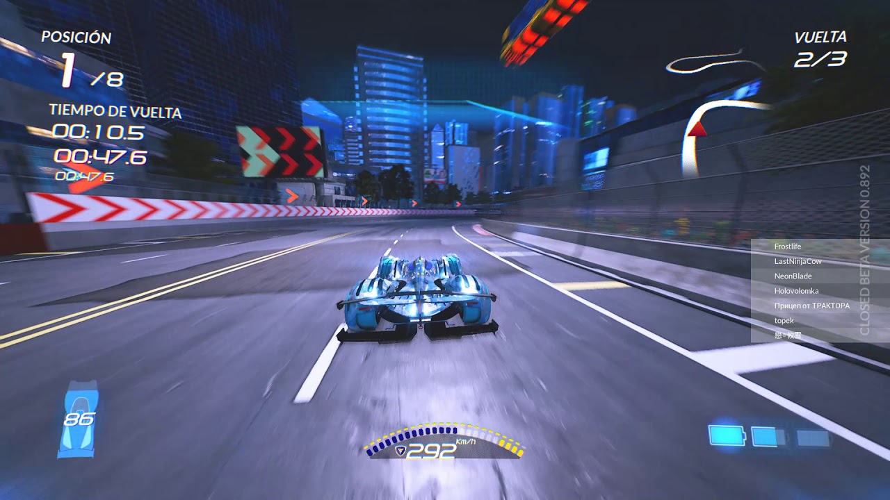 Xenon Racer - Closed Beta online gameplay - YouTube